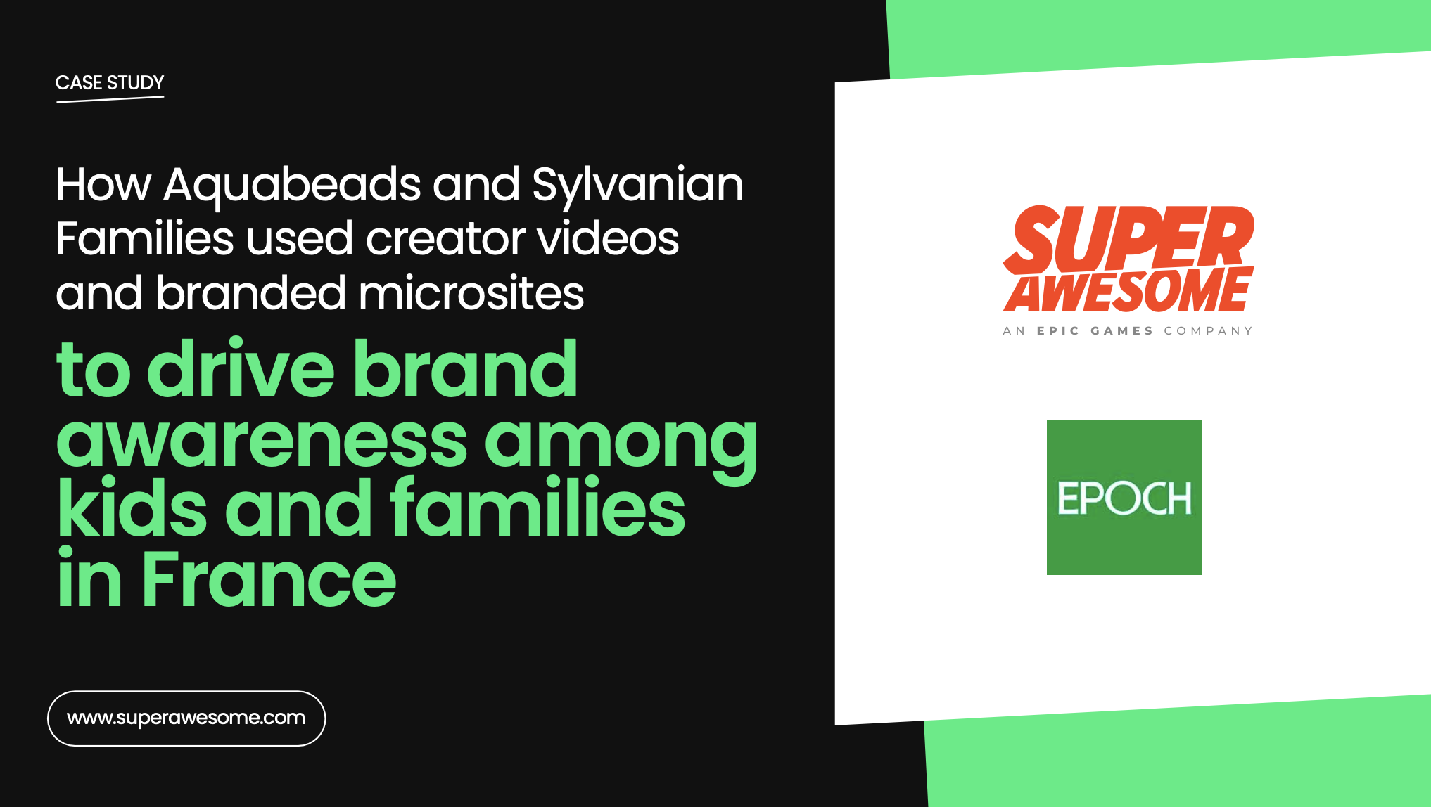 How EPOCH successfully drove brand awareness among kids and families